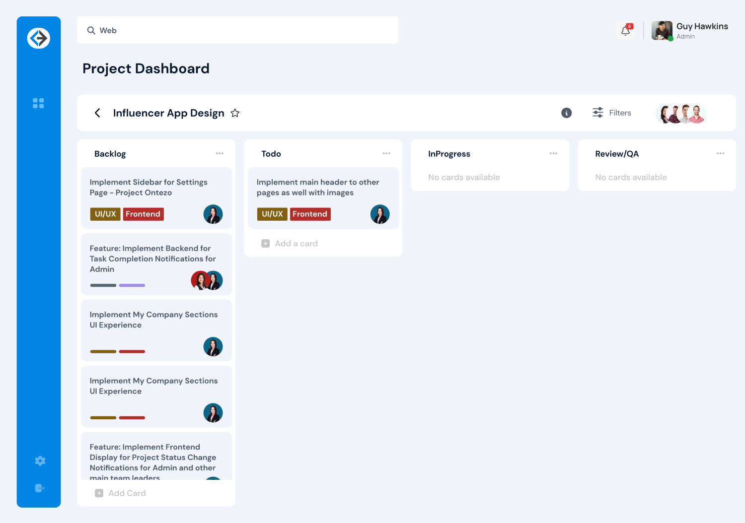 ONtezo - AI Powered Project Management Software